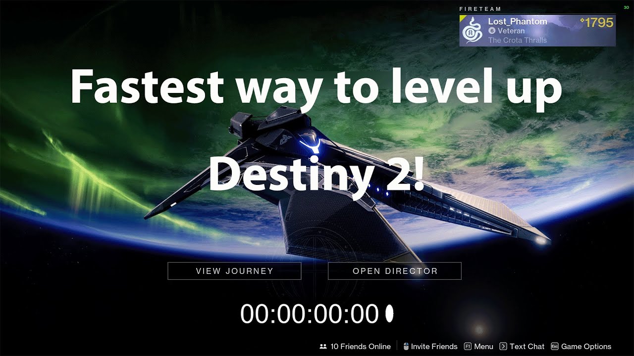 The Fastest Way To Level Up In Destiny 2! - YouTube