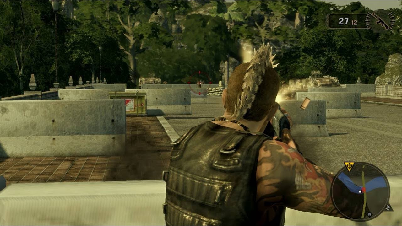 Mercenaries 2 nuclear bunker buster bomb - YouTube