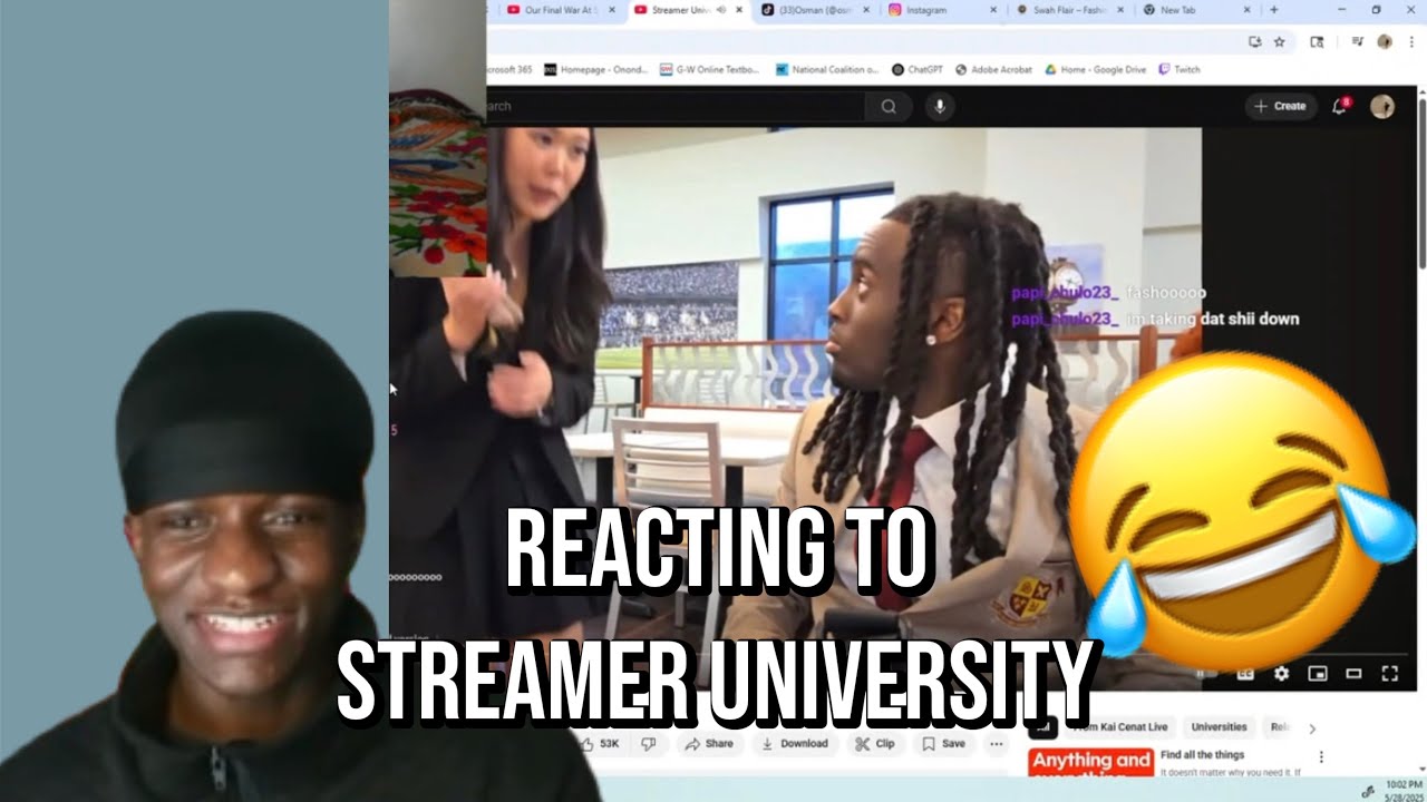 Reacting To Streamer University - YouTube
