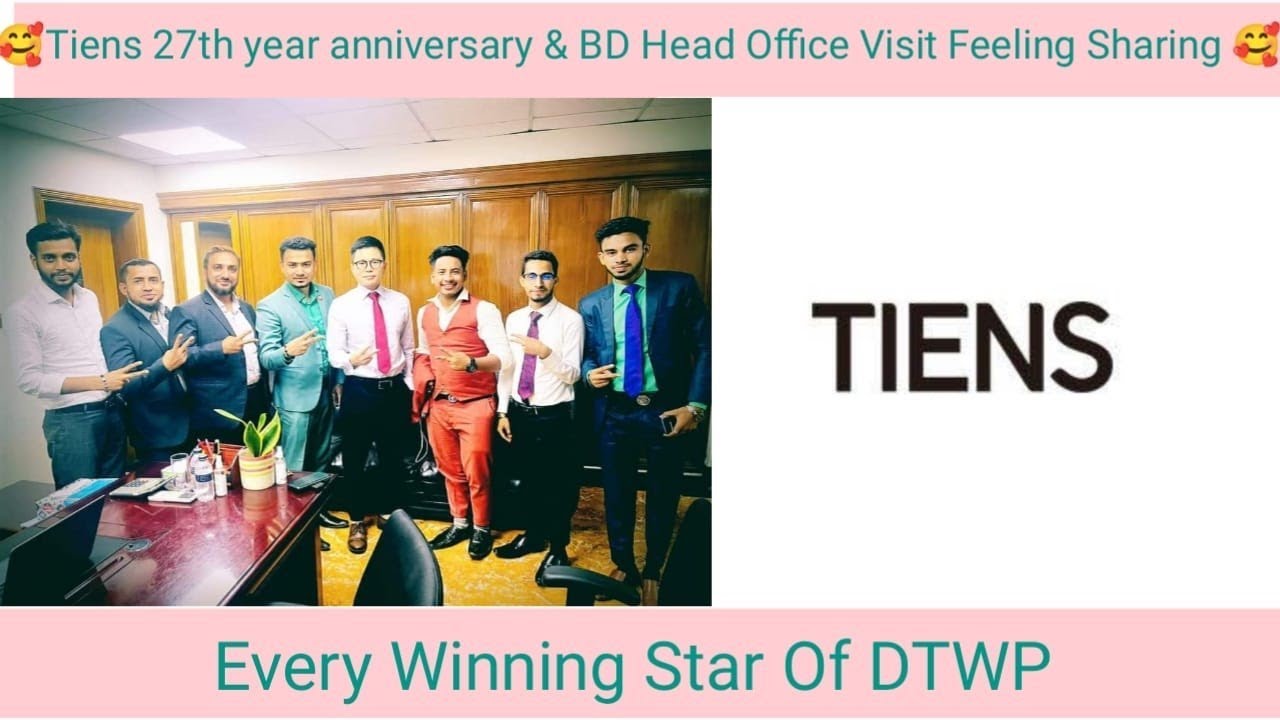Tiens 27th Year Anniversary Program & Head Office Visit Feeling Sharing ...