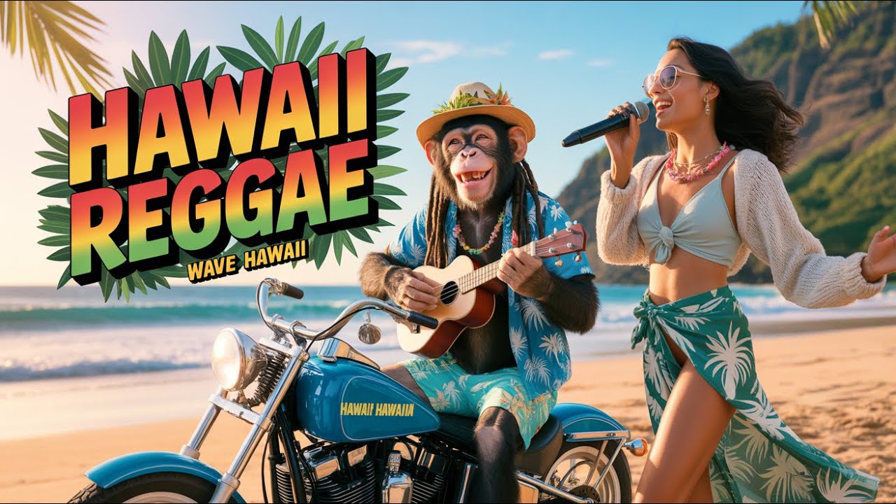 🌴🎶 Reggae Wave Hawaii | Tropical Sunset Vibes & Island Freedom # ...