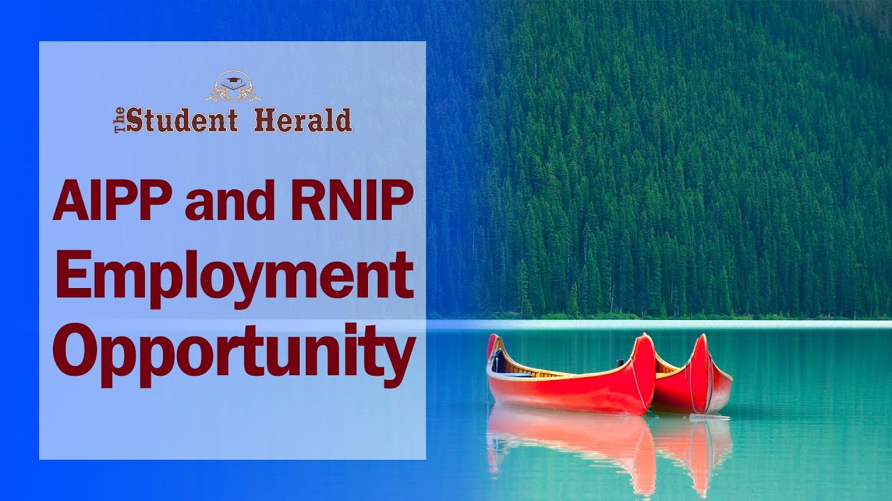 AIPP and RNIP employment opportunity - YouTube