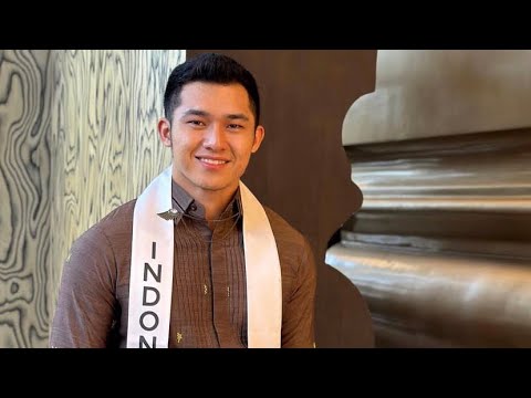 Mister International Indonesia Jeremy Gregory Samatara in Preliminary ...