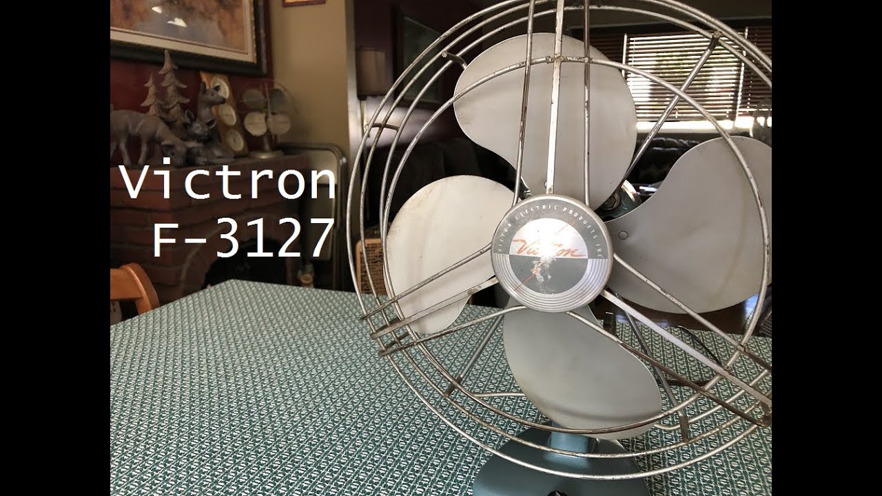 Victron F-3127 12" Desk Fan - YouTube