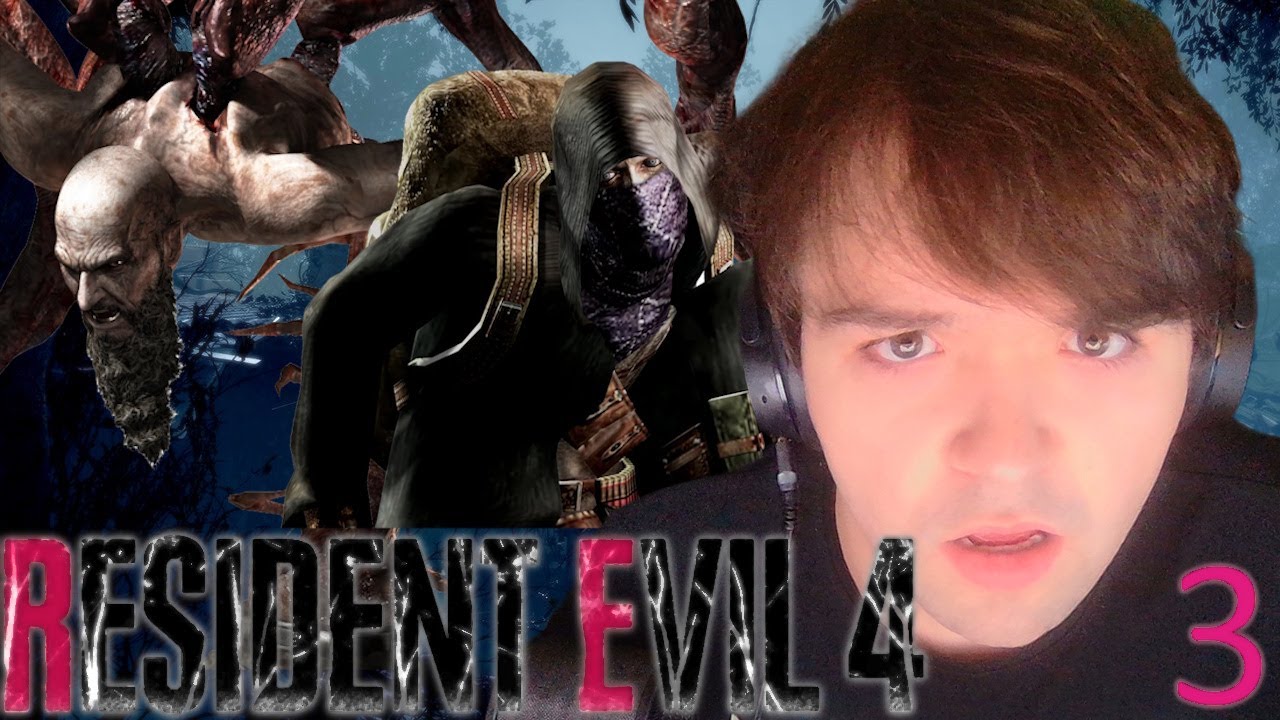 Leon's Backflips Don't Save Him From the Sweaty Men | Resident Evil 4 ...