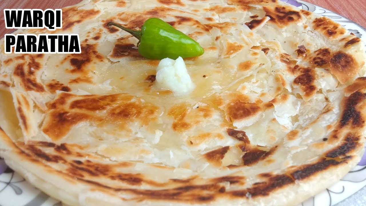 Warqi Paratha | Warqi Paratha Recipe by Spicy Foods Kitchen - YouTube