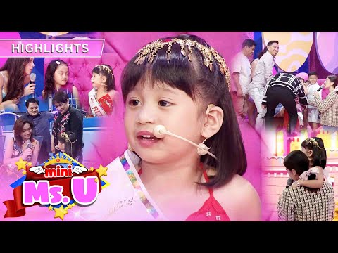 Showtime family gives Mini Miss U Grandice a big hug | It’s Showtime Mini Miss U