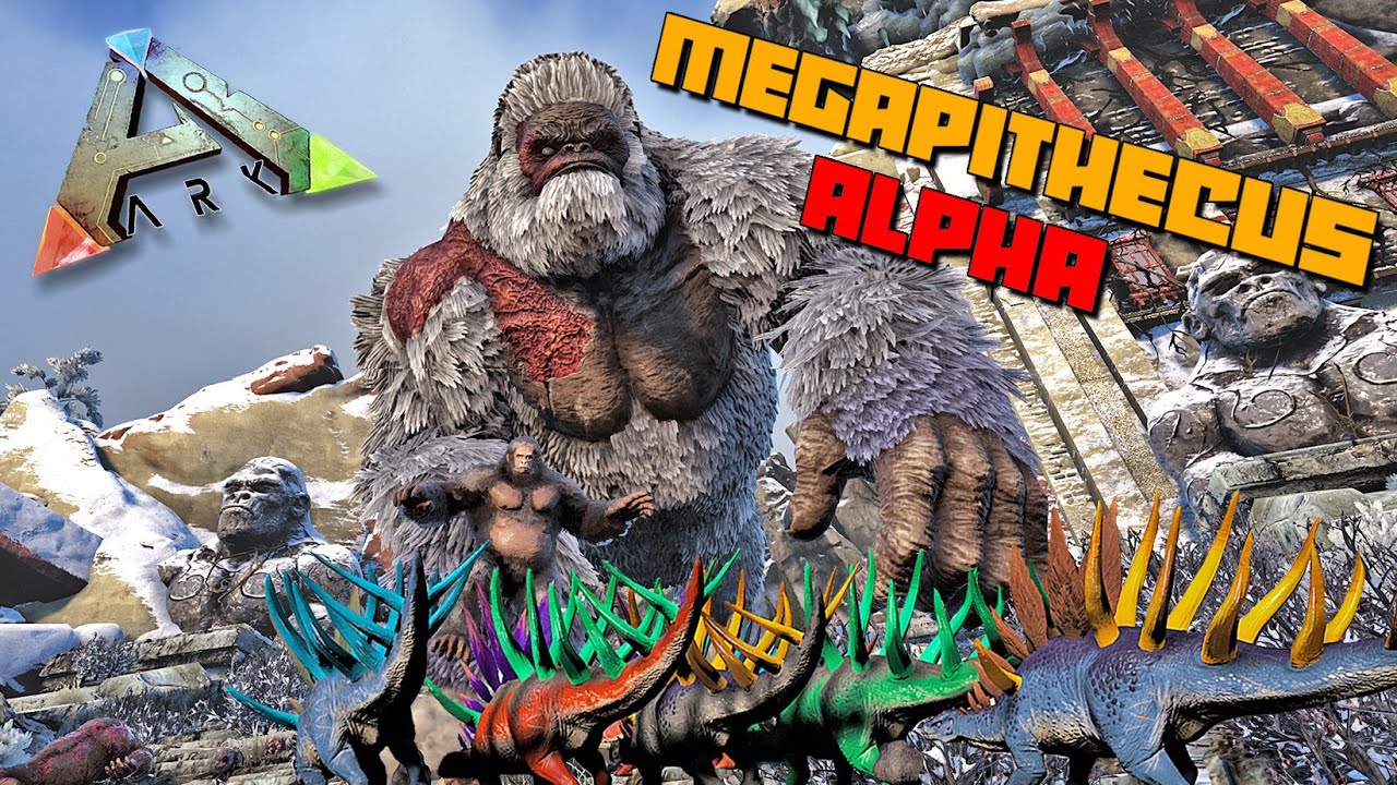 Can My Mutated KENTROSAURUS Defeat The ALPHA MEGAPITHECUS Boss Fight ...