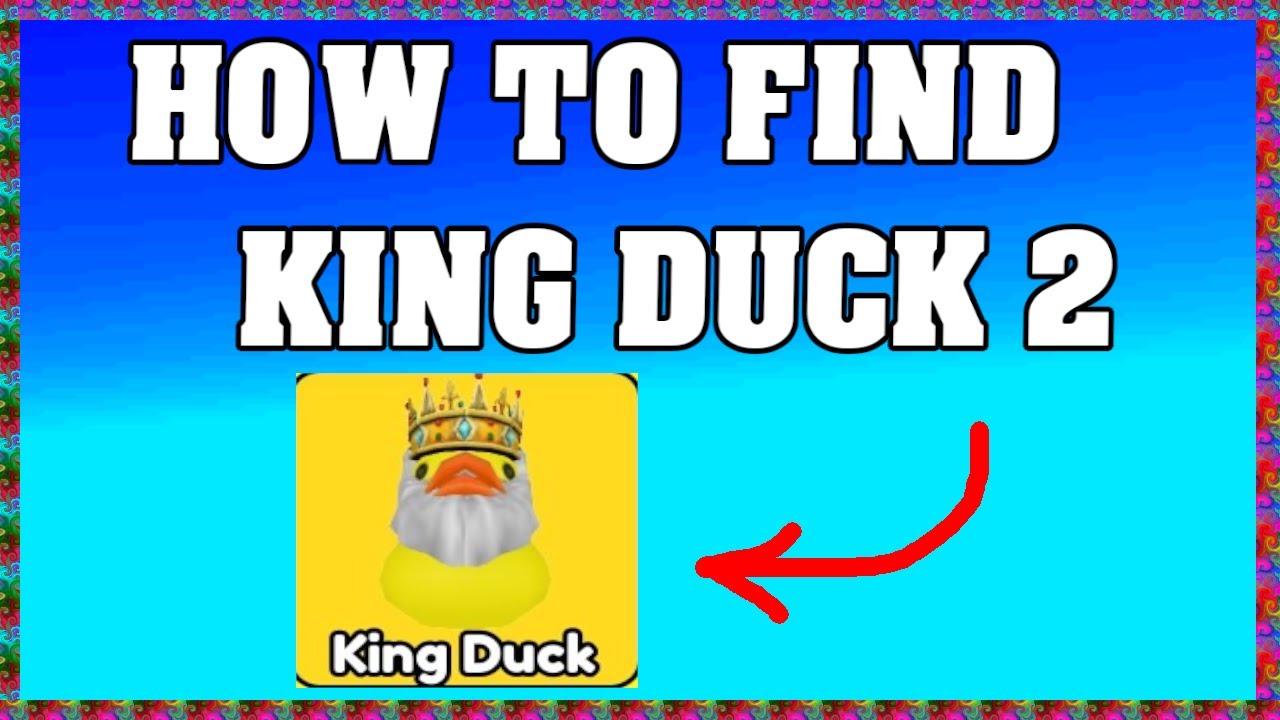 How To Find King Duck in Find The Ducks 2 🦆 - YouTube