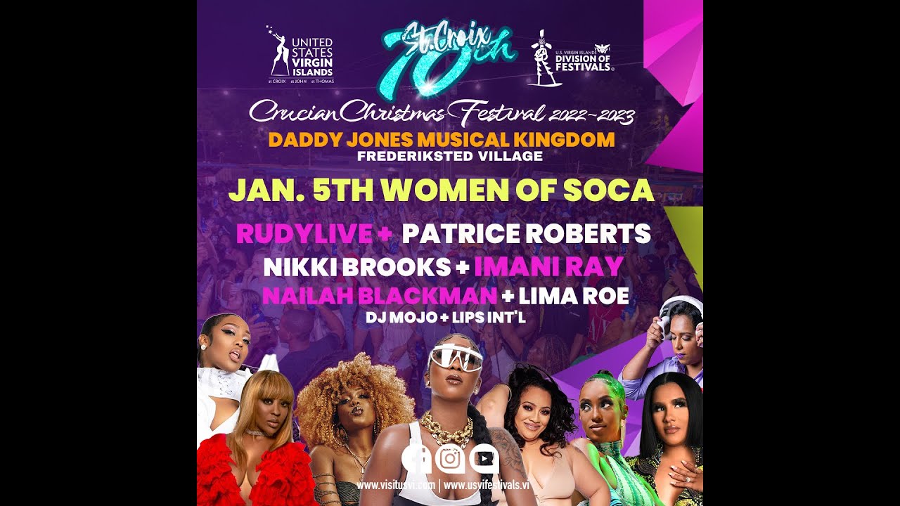 Women of Soca - STX Festival Village Jan. 5 2023 - YouTube
