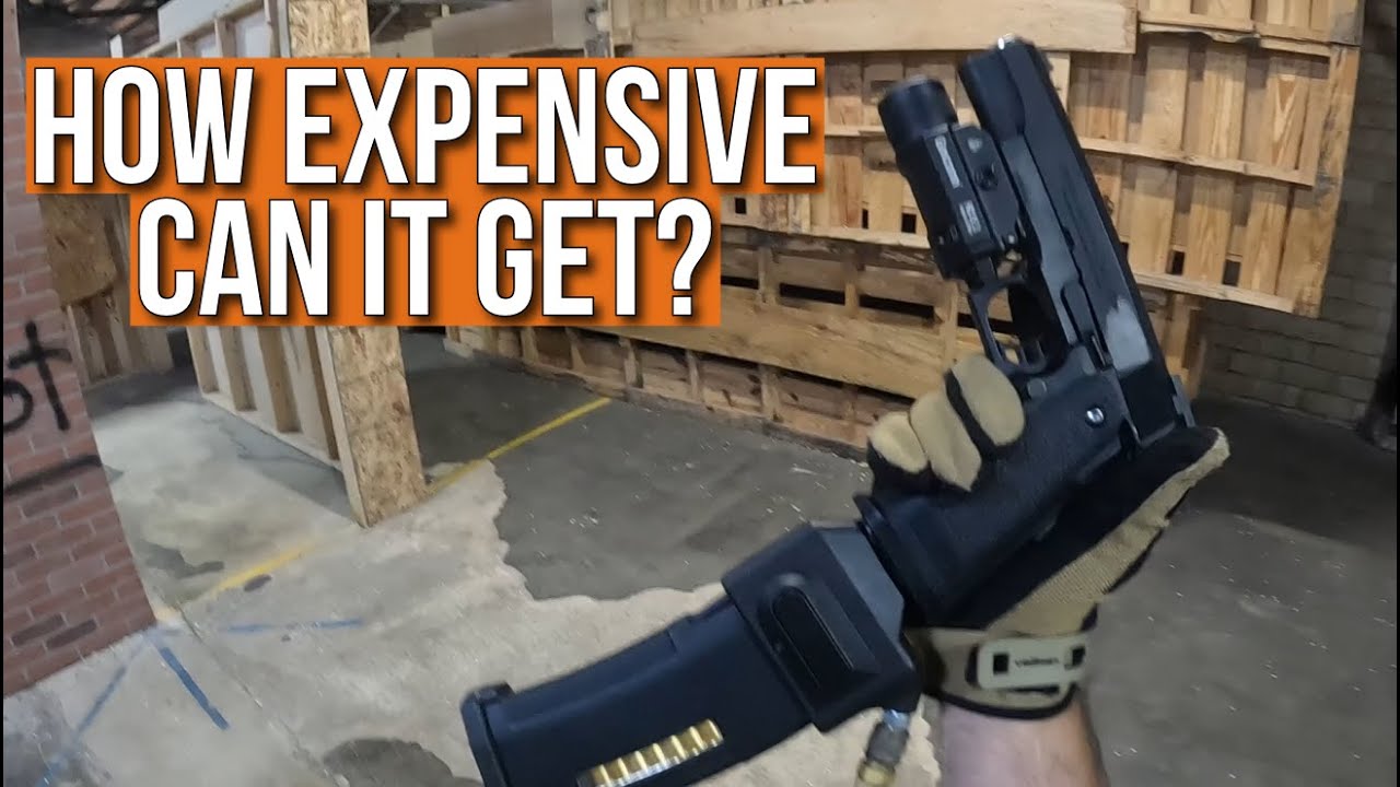 Airsoft First Time Using a Hi Capa HPA Setup! - YouTube