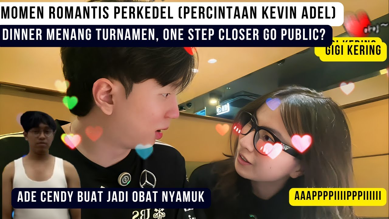 Momen apipi Xccurate dan Adel dinner setelah menang turnamen ! Cendy di ajak jadi obat nyamuk ...