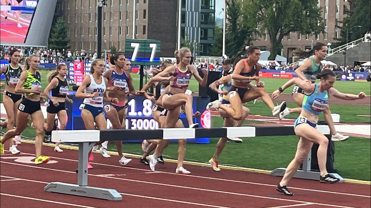Women’s Steeplechase FINAL, 2024 U.S. Olympic Trials - YouTube