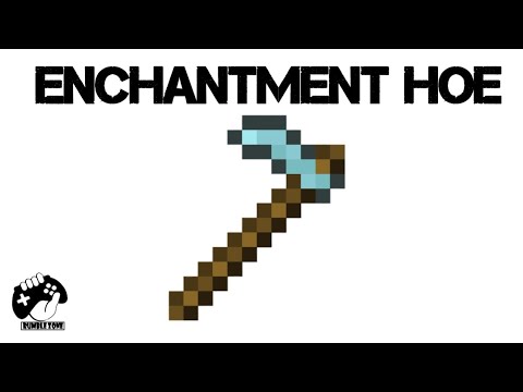 Enchantment Hoe - Minecraft PE - YouTube