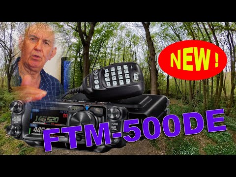 YAESU NEW FTM-500DR / DE Dual Band Transceiver - YouTube