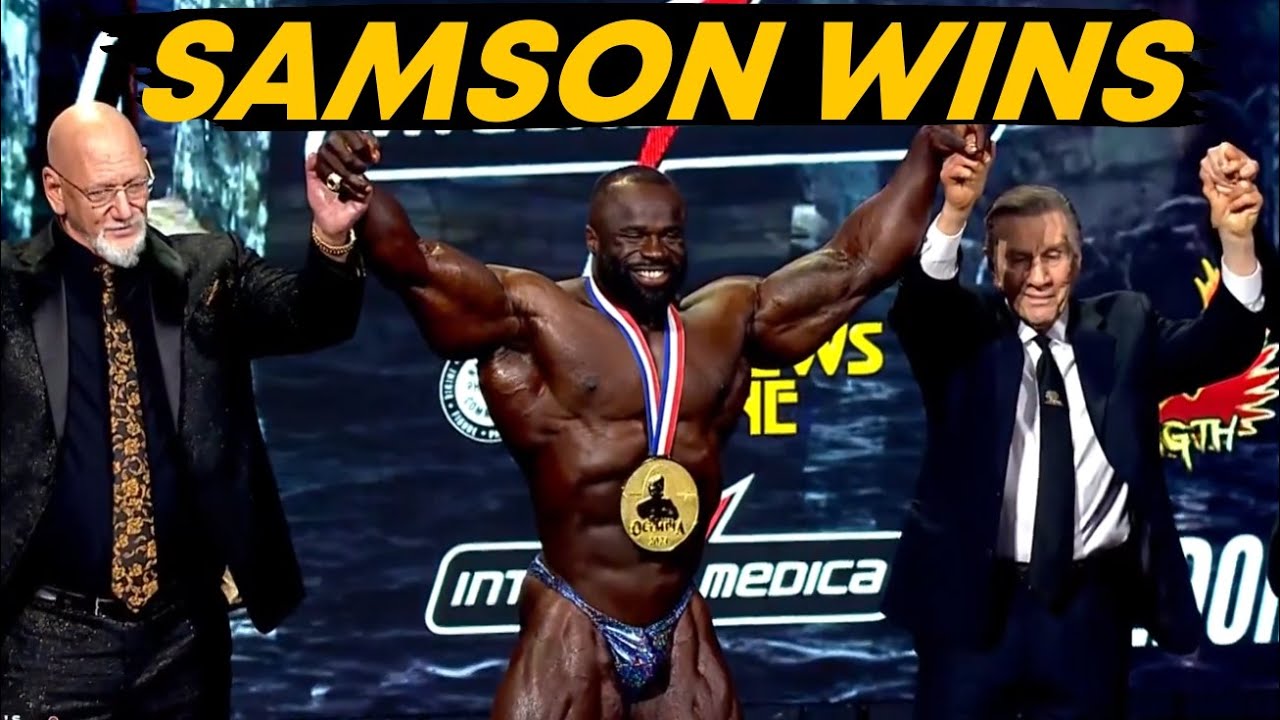 Samson Dauda WINS 2024 Mr. Olympia - YouTube