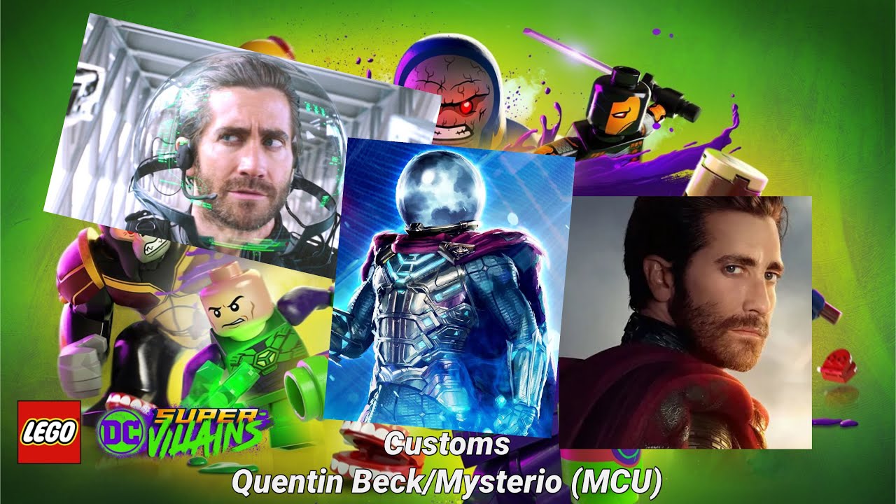 (FOR KIDS) LEGO DC Super Villains customs- Quentin Beck/Mysterio (MCU ...