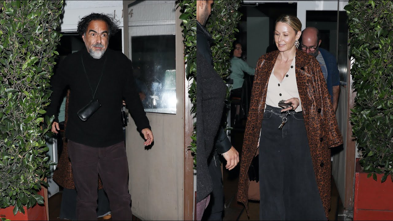 Filmmaker Alejandro González Iñárritu dines at Giorgio Baldi with a ...
