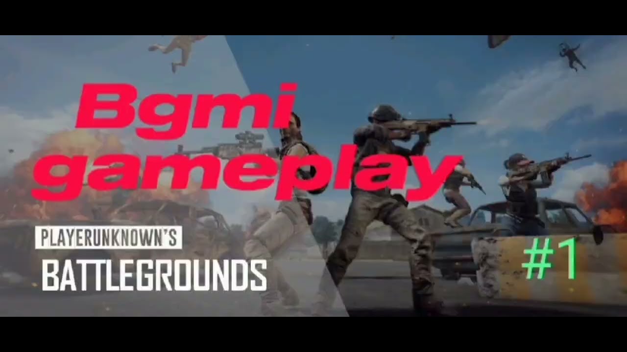 First gameplay on Bgmi #1 - YouTube