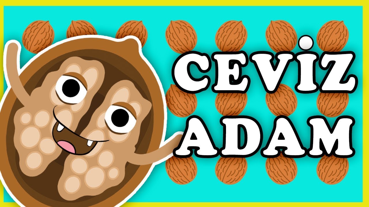 Ceviz Adam Şip Şap Şop - Eğlenceli Çocuk Dans Şarkısı - YouTube