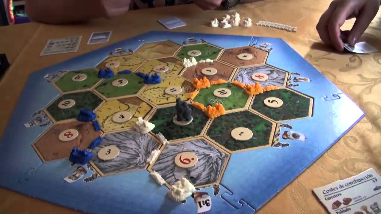 Asi Jugamos a Los Colonos de Catan - YouTube