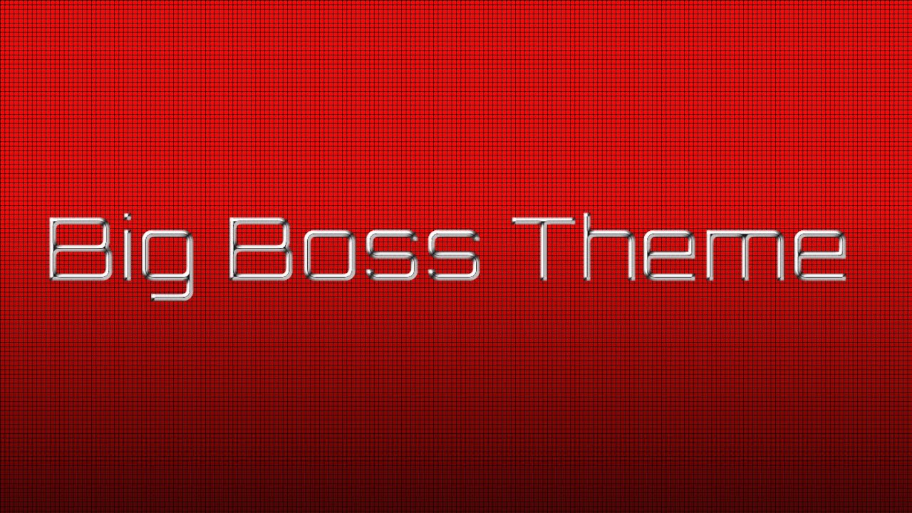 Big Boss Theme | ORIGINAL - YouTube
