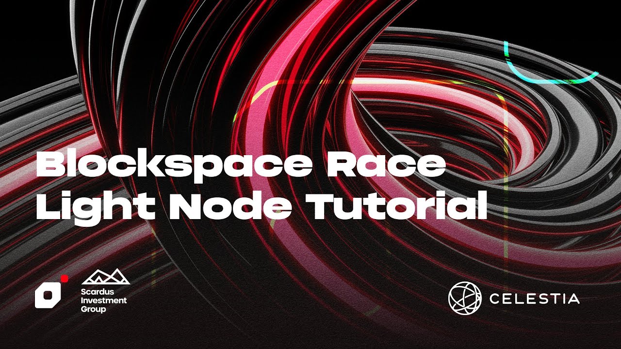 Celestia Blockspace Race Light Node Tutorial | Cryptolbanian - YouTube