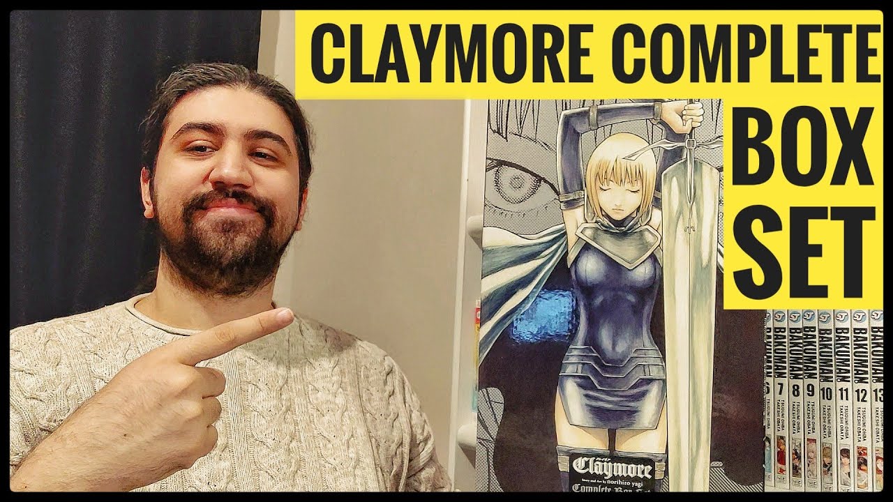 Claymore Complete Box Set | Claymore Manga Review | Manga Unboxing ...