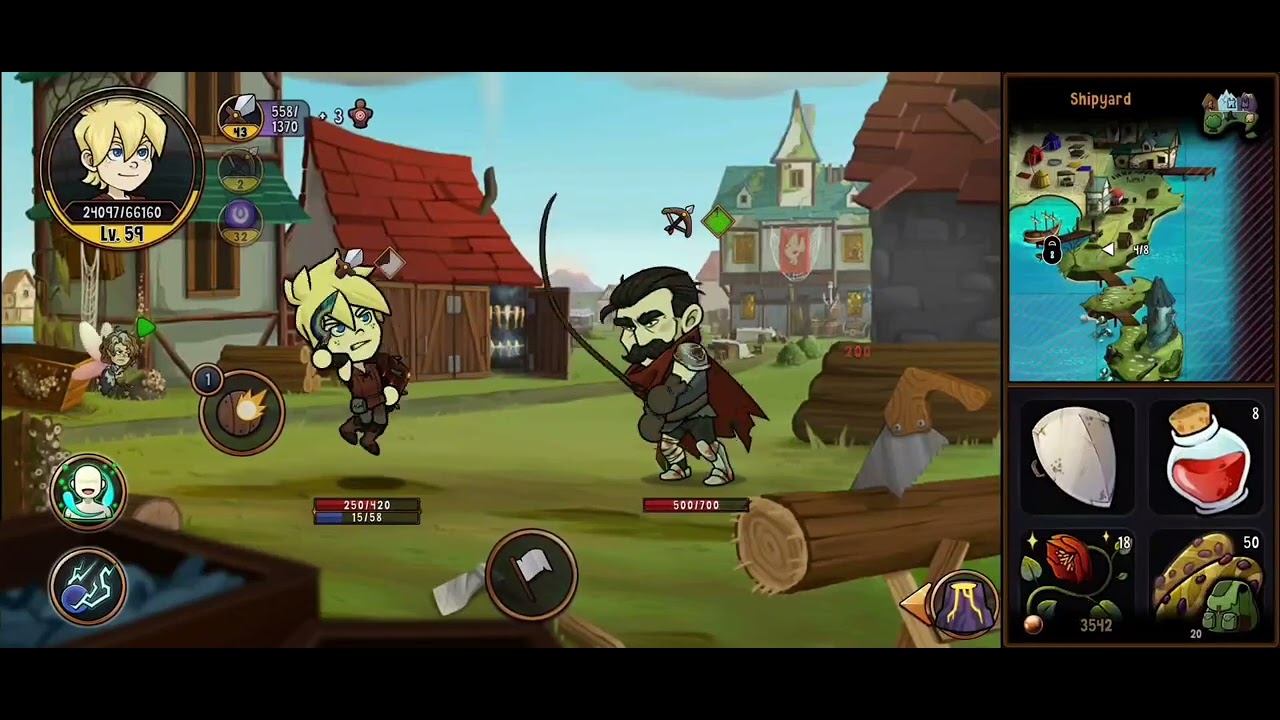 Hero Tale - Sub 9h Melee Build EP 05 ( 57 - 72 ) - YouTube