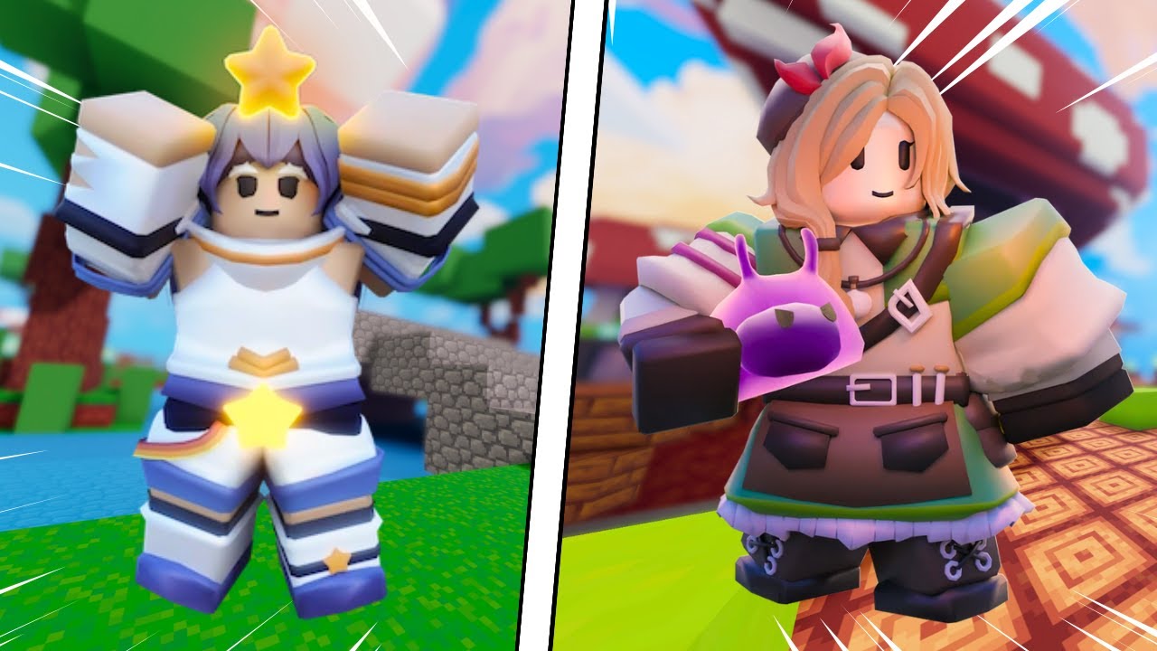 Noelle vs Stella in Roblox Bedwars - YouTube