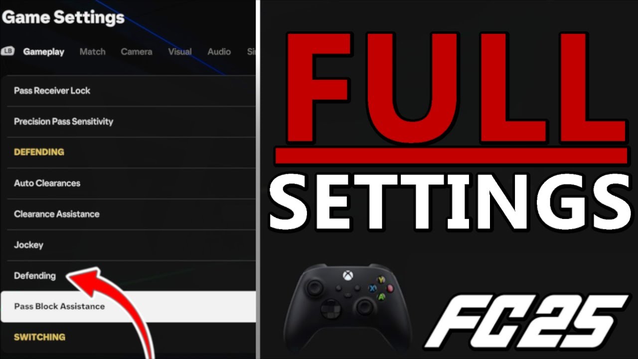 How To Make FC 25 REALISTIC - FC 25 FULL REALISM Settings: Game ...
