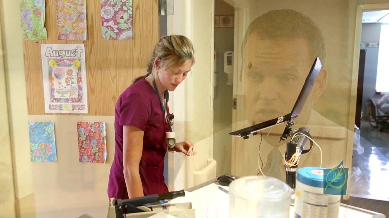 Speech Therapy at Fox Subacute Mechanicsburg - YouTube