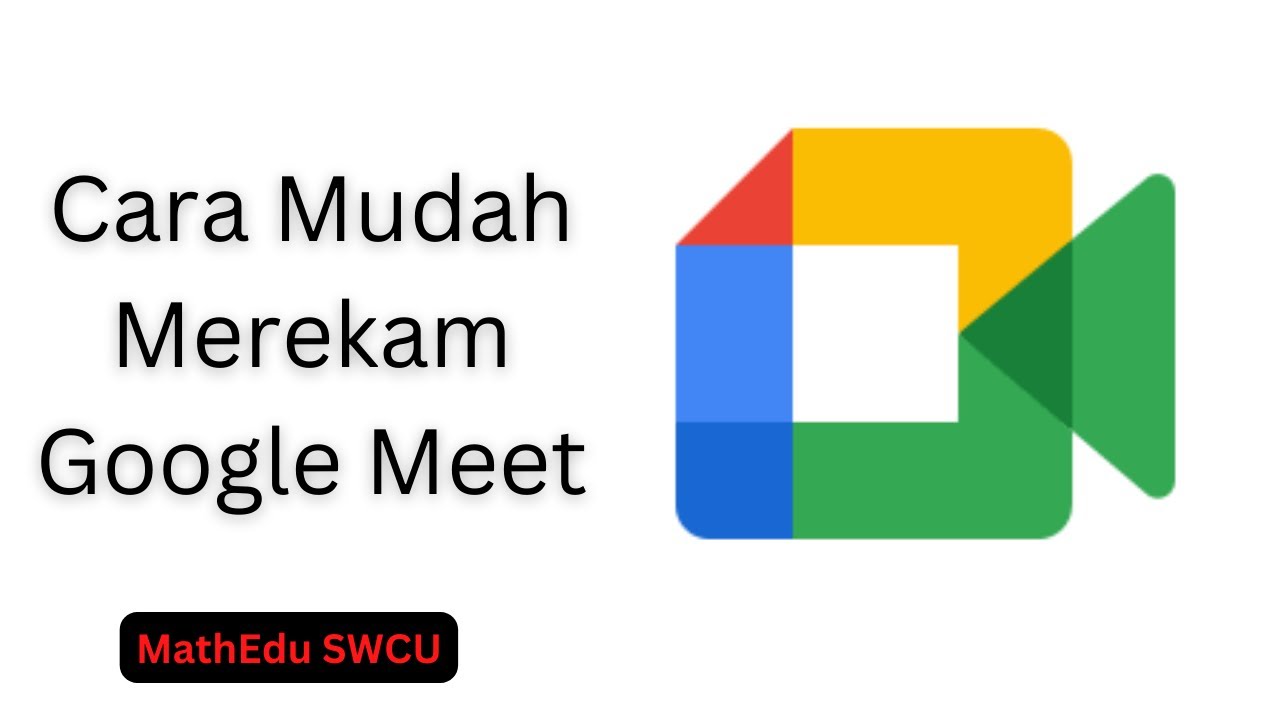 Cara merekam Google Meet dengan akun gratis - YouTube