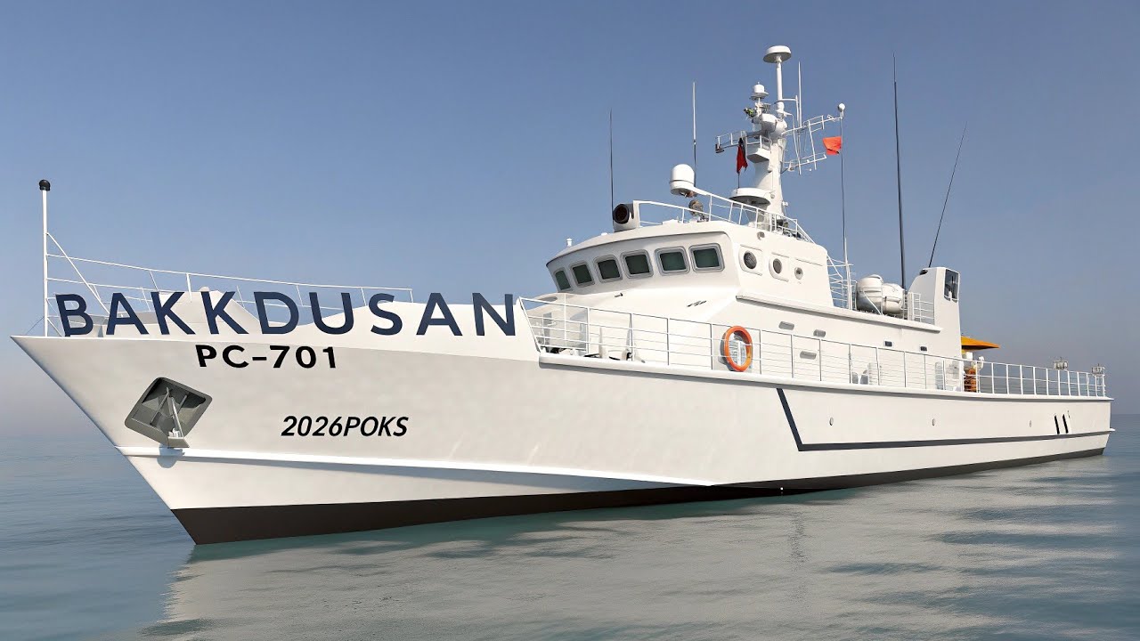 2026년형 백두산함(PC-701 - YouTube