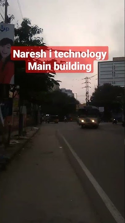 naresh i technology main building.. hyderabad - YouTube