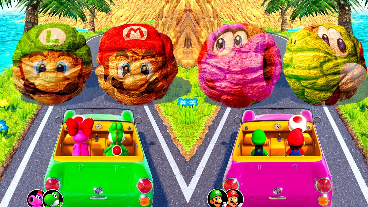 Mario Party Superstars - Team Dinosaurs Vs Team Humans - Which Team ...