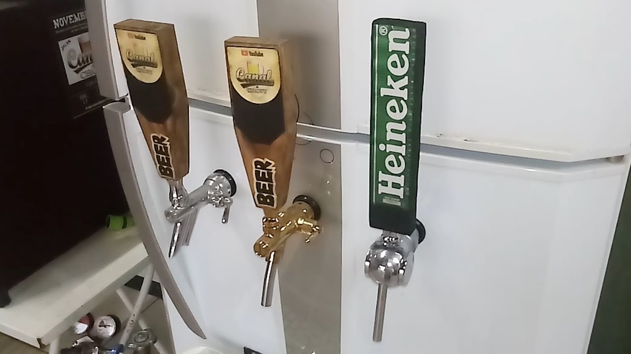 COMO FAZER UM TAP HANDLE DA HEINEKEN - YouTube