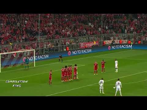 CRISTIANO RONALDO FREE KICK AGAINST BAYERN MUNICH | 2013/14 Champions League