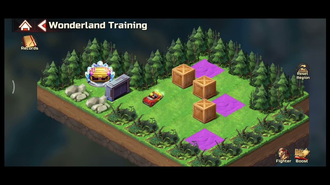 SFD | WONDERLAND TRAINING | STAGE 50 | BOX-PUSHING GAME - YouTube
