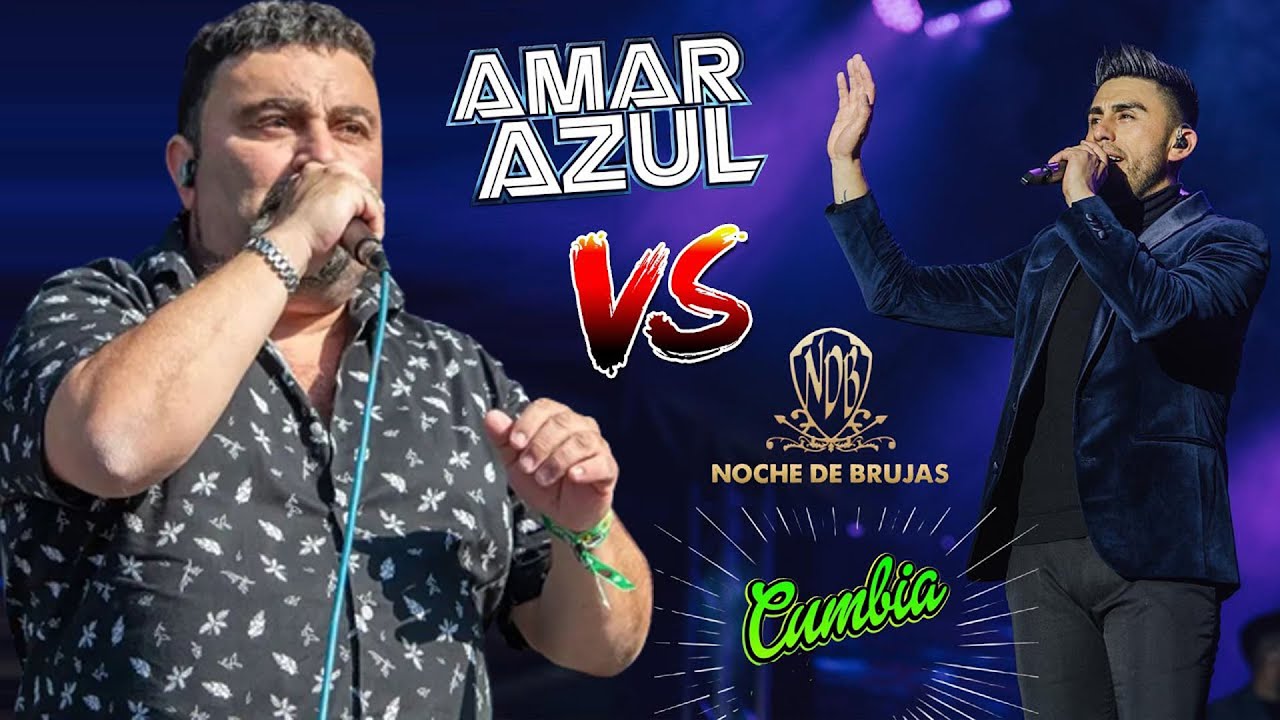 Noche De Brujas y Amar Azul -30 Mix Enganchado Cumbia -Lo Mejores De Lo ...