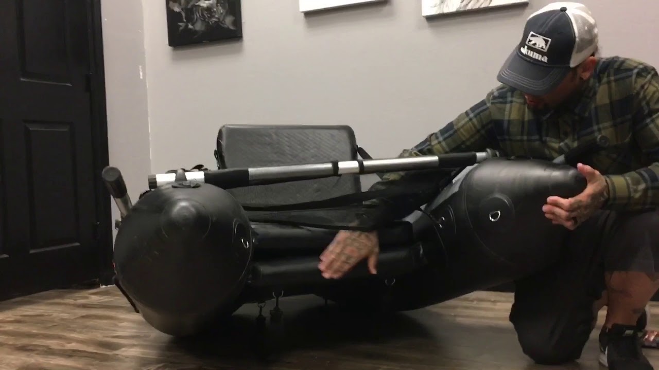 New savage gear float tube - YouTube