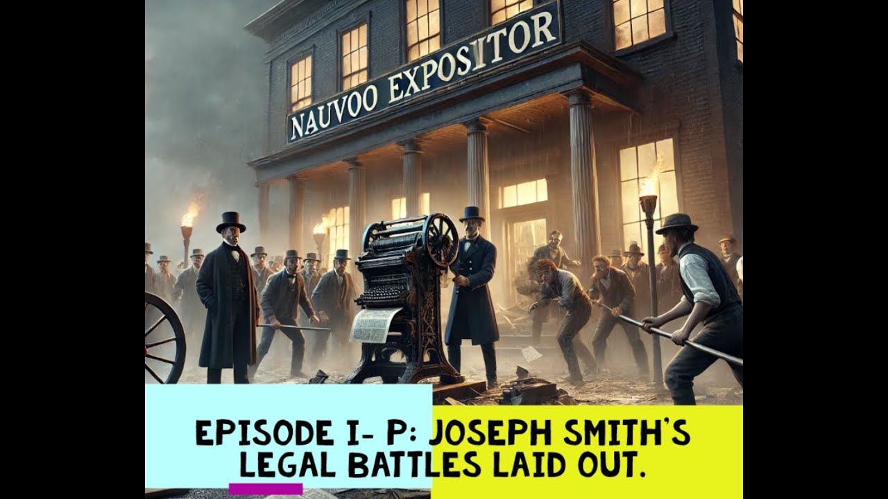 Episode I - P: Joseph Smith's Legal Battles Laid Out! - YouTube