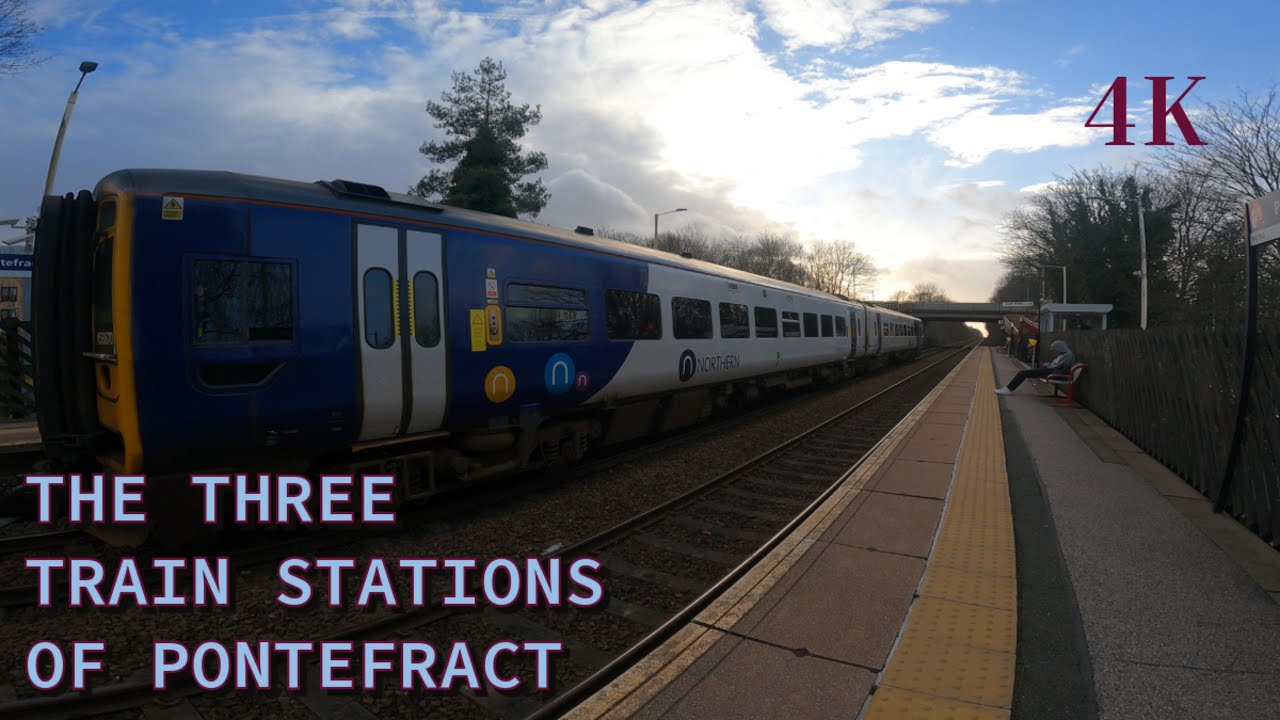 PONTEFRACT’s Three Train Stations - YouTube