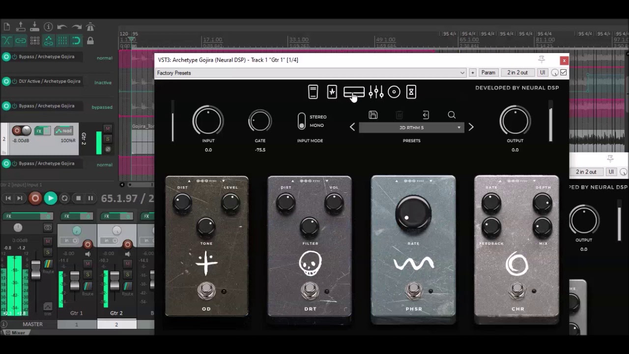 Neural DSP Archetype Gojira - Gojira Tones - YouTube