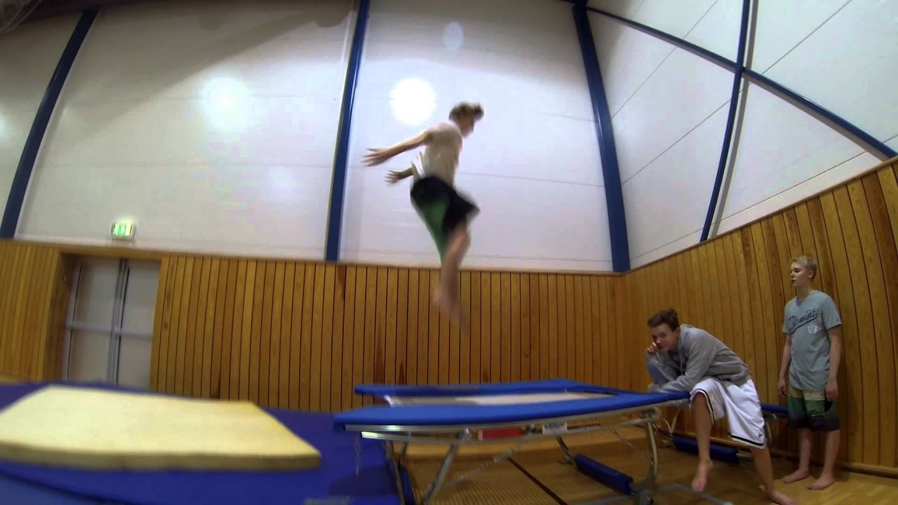 Triple Twisting and Double Backflip - YouTube