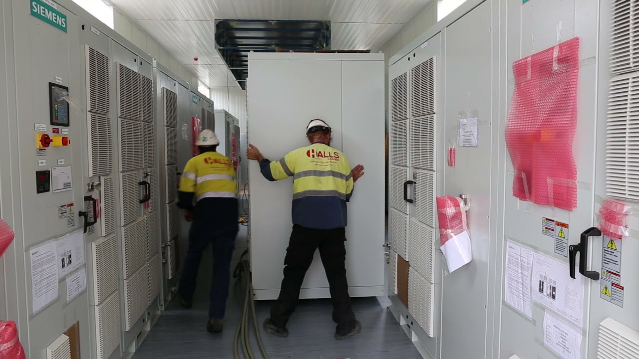 Heavy Load Lifting with Air Skates - Moving an Electrical Switchboard ...