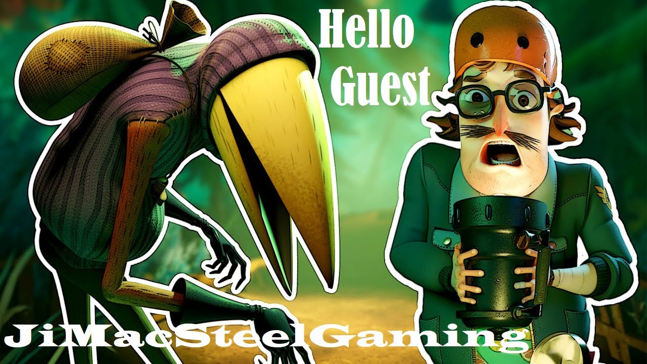 Hello Guest Pre-Alpha Ep. 4: Up The Elevator Shaft; Using The Camera ...