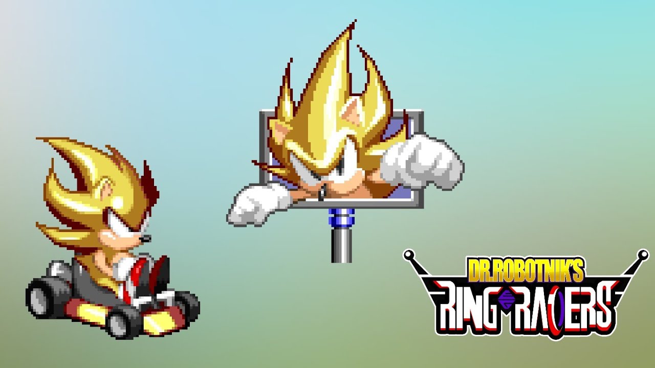 Dr. Robotnik's Ring Racers - Online (Super Sonic) part 100 - YouTube