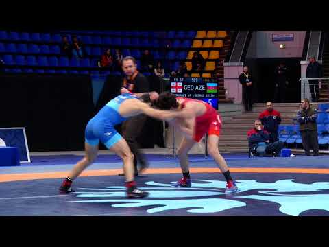 FS   57 kg   GEO TEIMURAZI VANISHVILI 6 AZE GEORGI EDISHERASHVILI 15