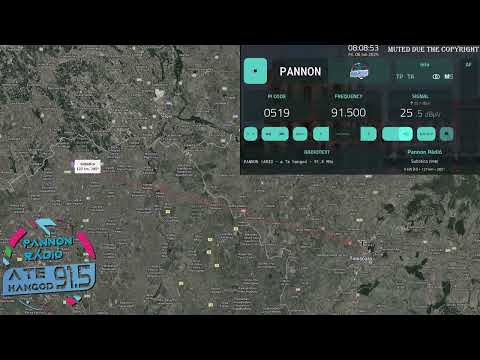 PANNON - Subotica 🇷🇸- 91.5 MHz received in Timișoara 🇷🇴 (with RDS + RT)